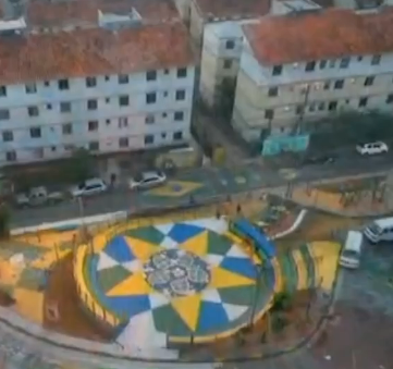 PPL enfeitada para a estreia do Brasil | TV Alterosa